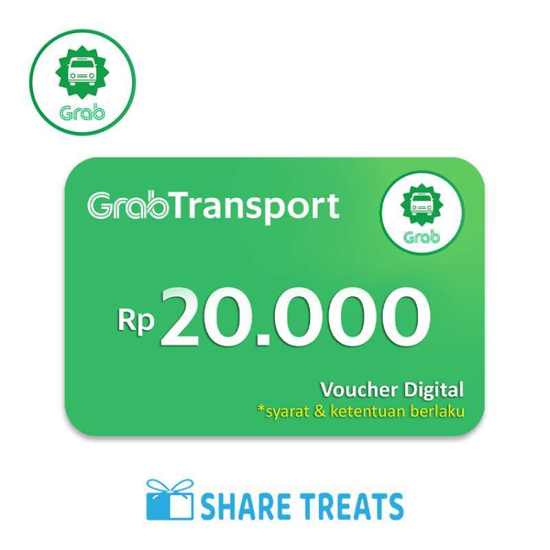 Promo Voucher Digital Grab Transport Rp 20.000 Diskon 19% di Seller ...