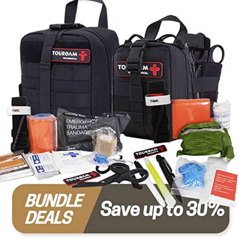 Promo IFAK Trauma EDC Tactical First Aid Kit - Molle Medic Pouch ...