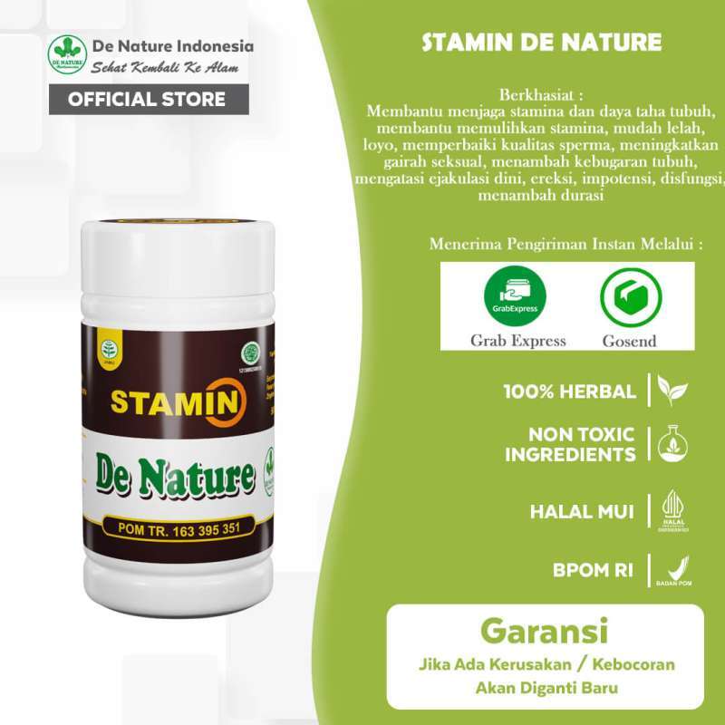 Jual Suplemen Pria eXTRAK Ginseng STAMIN Asli Herbal Obat Penambah ...