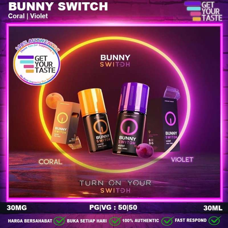 Jual Liquid Bunny Switch Salt Nic Series 30Ml By Bad Bunny - Saltnic di ...
