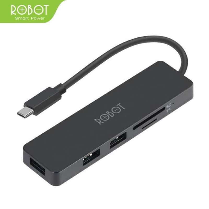 Jual Terminal USB Hub 5 In 1 Robot HT240S Multiport Adapter Type C di ... Jual Terminal USB Hub 5 In 1 Robot HT240S Multiport Adapter Type C di ...