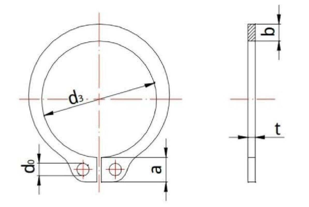 Jual S20 Snap Ring External / Circlip / Kep Luar Di Seller Sinar Medan ...