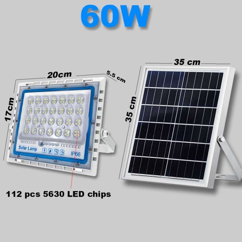Jual Hq Solar Panel Led Flood Light 200W, 100Q, 60W di Seller APACS ...