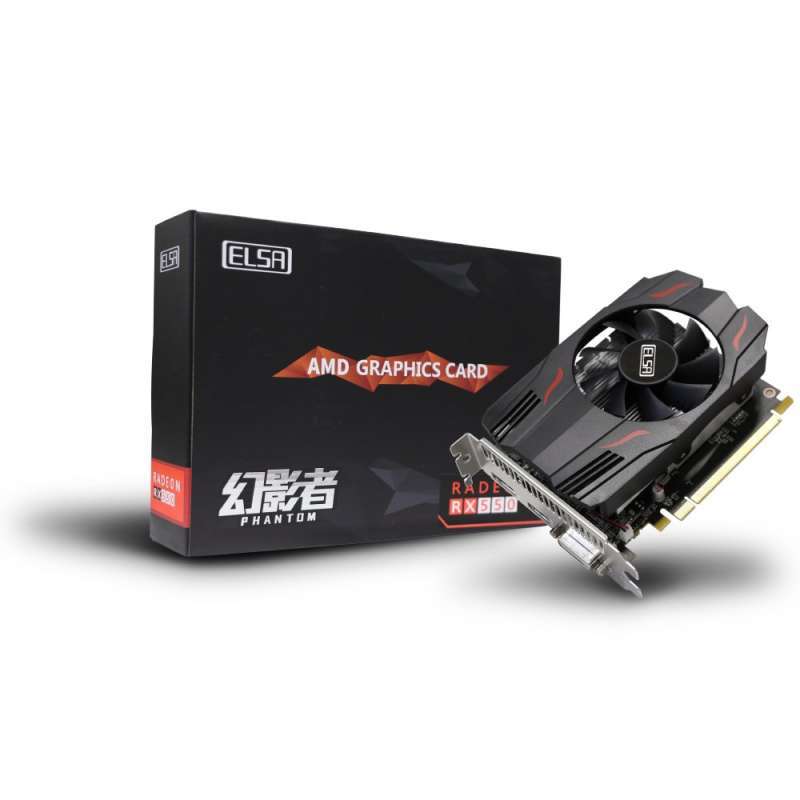 Promo VGA Gaming Murah Elsa Radeon RX 550 Phantom 4GB DDR5 Diskon 15% ...