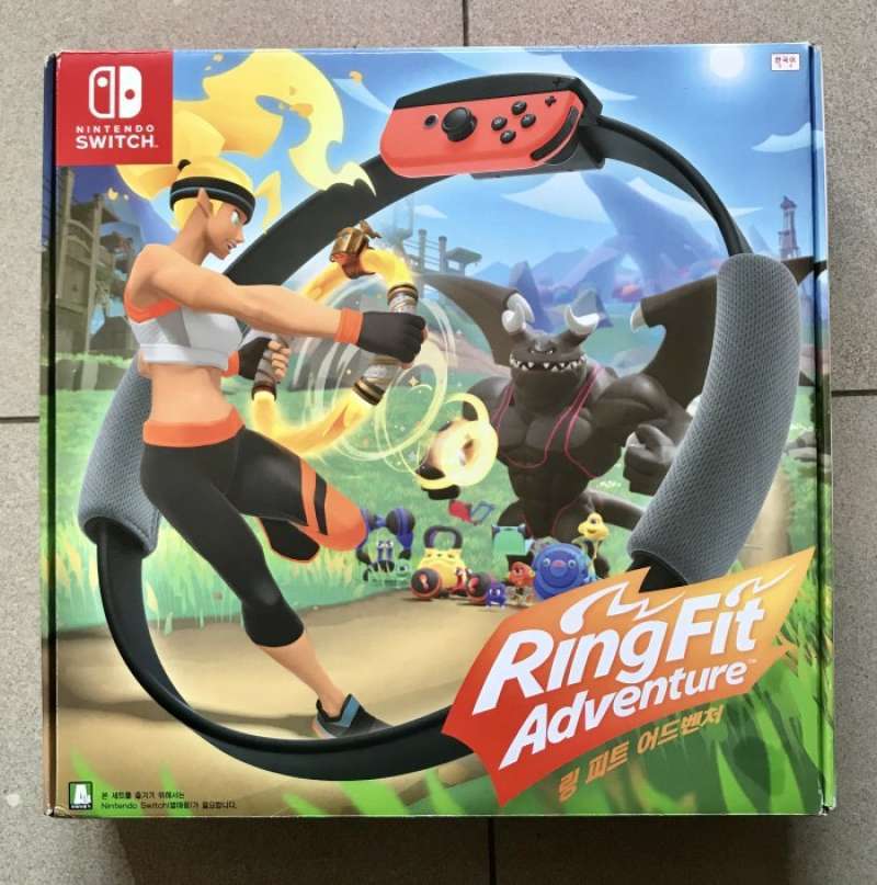 Jual Cartridge / Game Nintendo Switch Ring Fit / Ringfit Adventure di ...