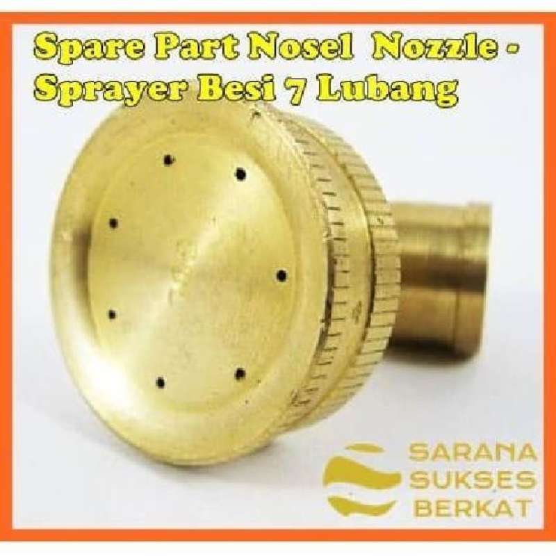 Jual Spare Part Nosel Nozzle - Sprayer Besi 7 Lubang Di Seller Sarana ...