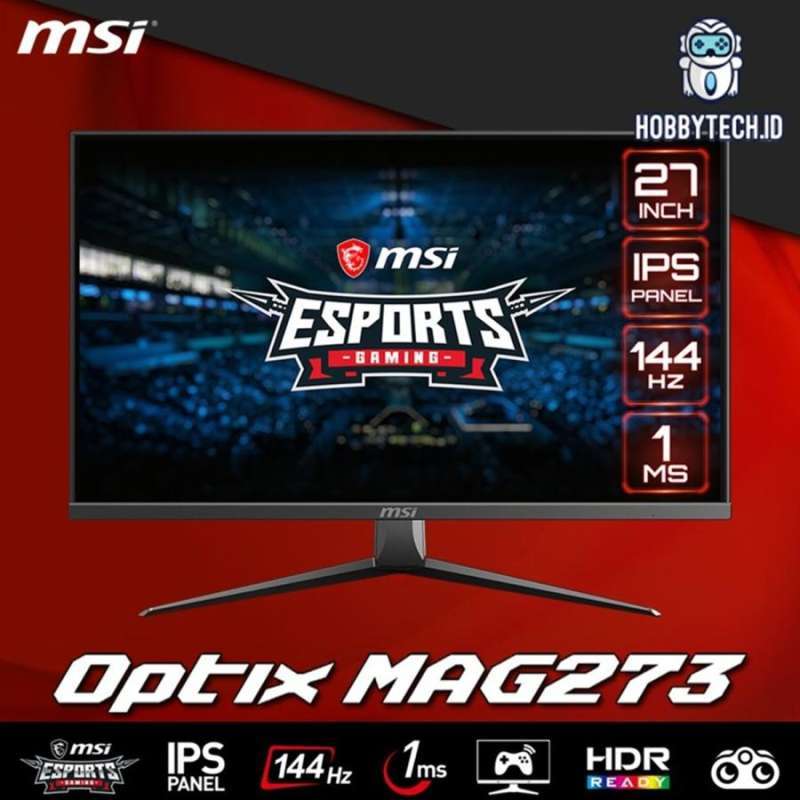 Jual MSI Optix MAG273 27 144Hz IPS 1ms HDR FHD Gaming Monitor di Seller ...