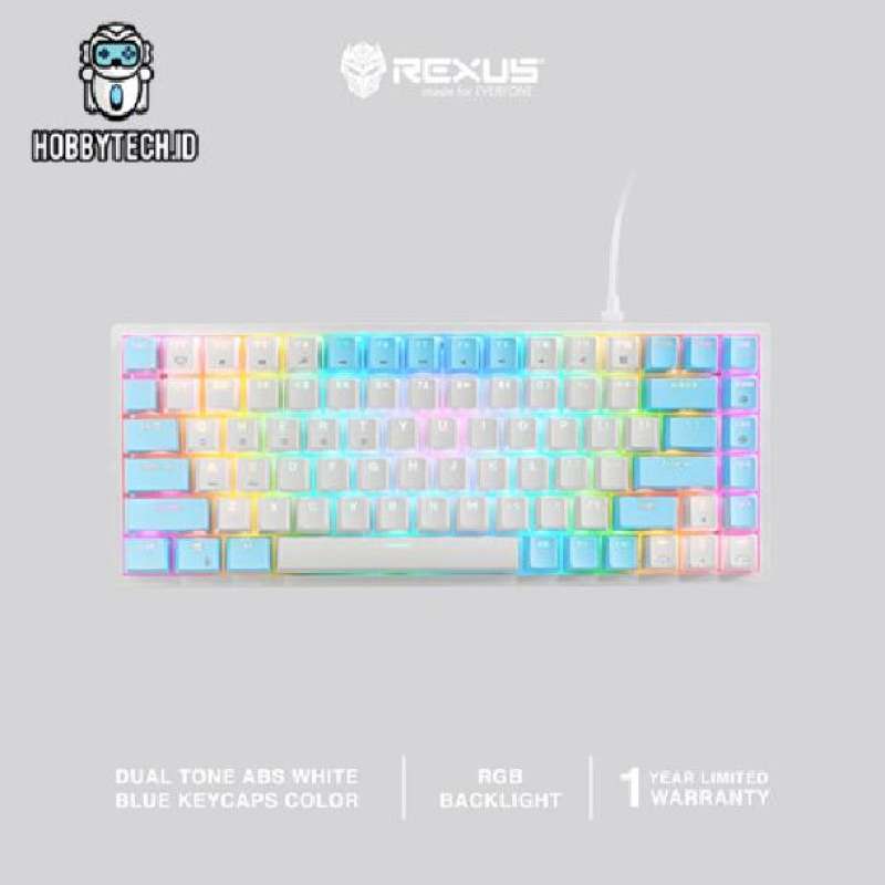 Jual Rexus Keyboard Gaming Mechanical Daxa M84 / M-84 Classic di Seller ...