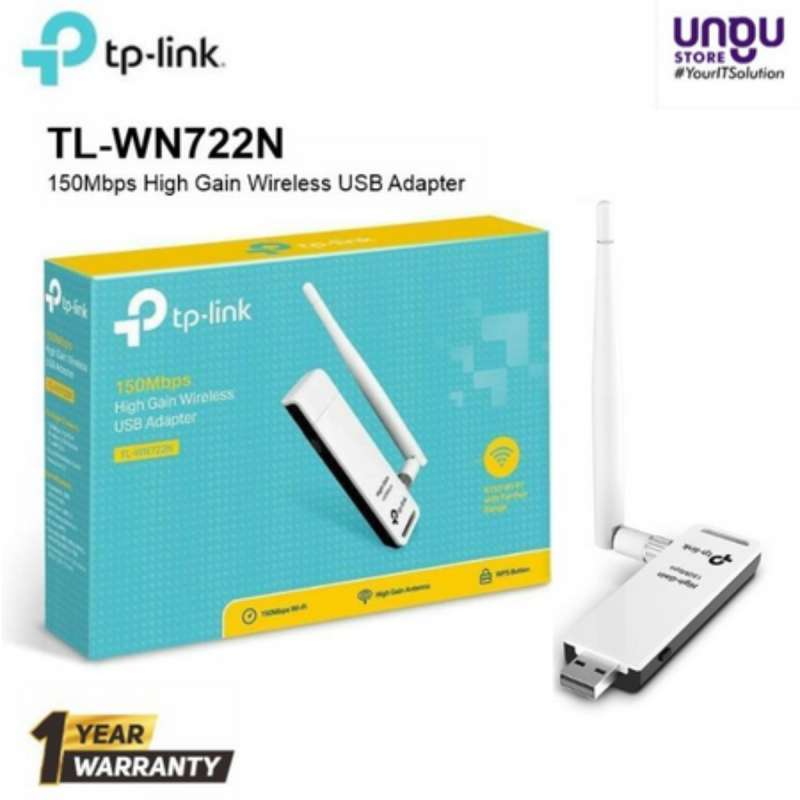 Jual Tp-Link Wireless Usb Wifi Adapter TL-WN722N Antena di Seller Ungu ...