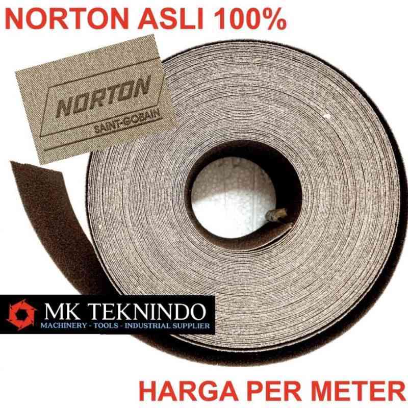 Jual NORTON Kertas Amplas Roll Meteran 4â 10cm Hamplas Hampelas Ampelas ...
