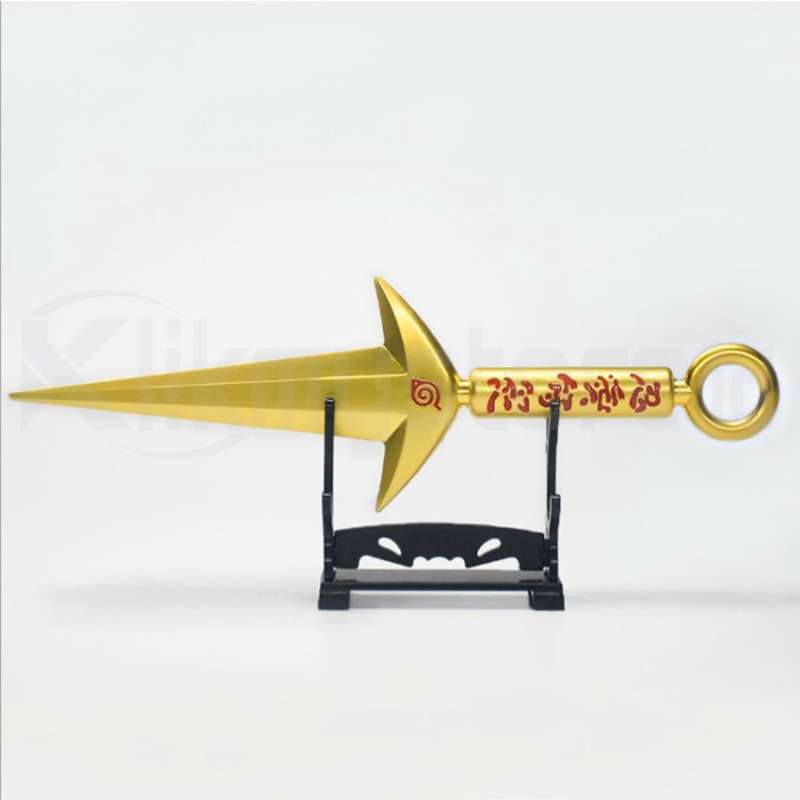 Jual Ninja Naruto Kunai 4th Generation Aluminium Knife Pisau Mainan ...