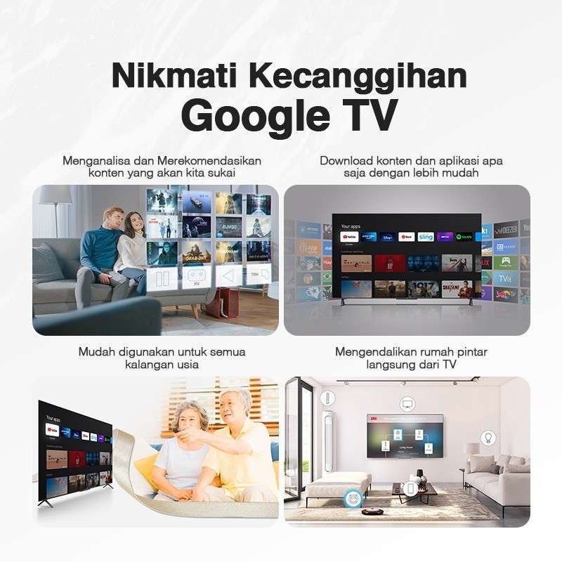Jual Tcl 43a30 Inch Smart Tv-4k Uhd-dolby-atmos-hfvc 2.0 -memc Di ...