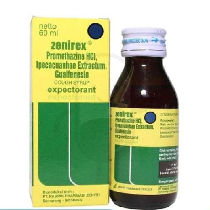 Jual ZENIREX EXPECTORAN SIRUP 60 ML di Seller Apotik gamma - Sunggal ...