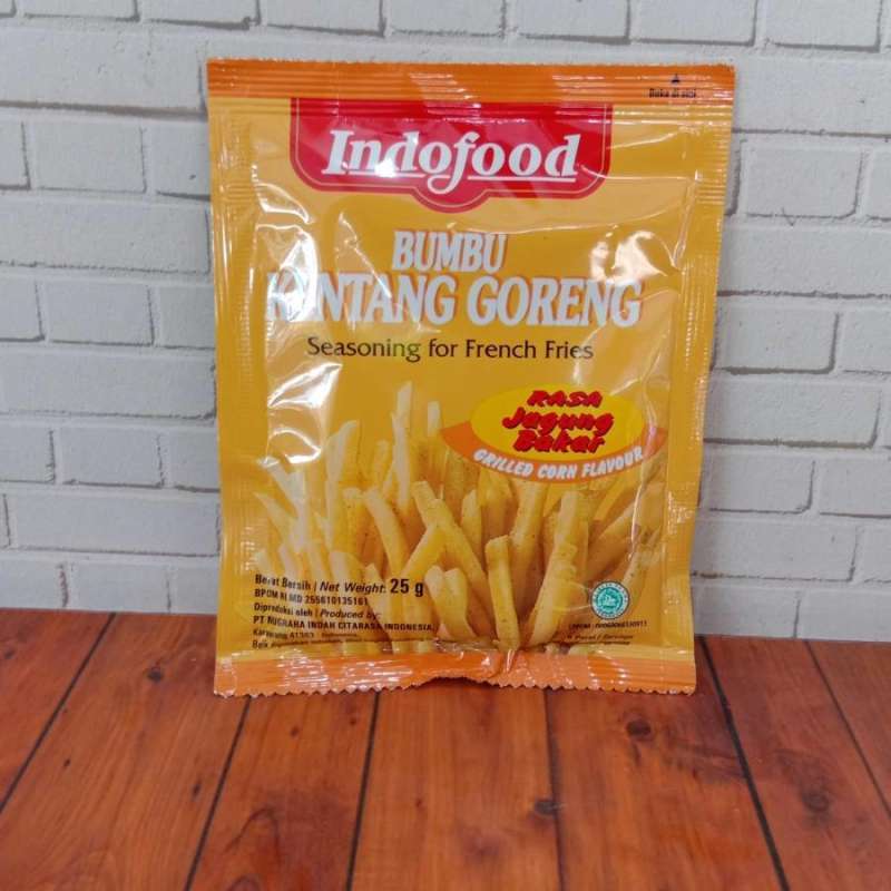 Jual Indofood Bumbu Kentang Goreng Rasa Jagung Bakar 25g di Seller AMSA ...