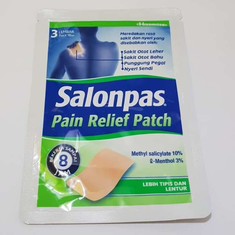 Jual Salonpas Pain Relief Patch Isi 3 Lembar Di Seller Toko Obat Manjur ...