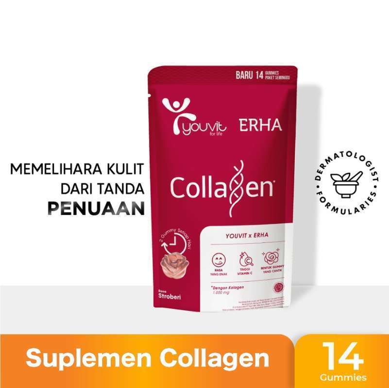 Jual Youvit x Erha Collagen Gummy - Anti Aging Supplement di Seller ...