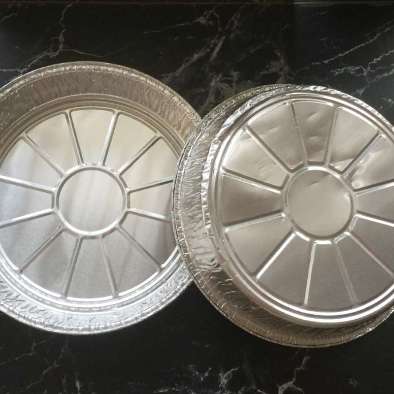 Jual Wadah Aluminium Foil Tray Rx 1200-34 Dengan Tutup/ Bulat Besar Di ...