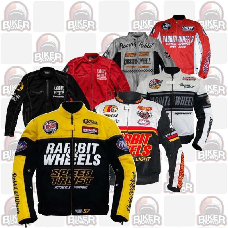Jual Jaket Motor Rabbit And Wheels Bikers Jacket Hits Bapak Jokowi ...