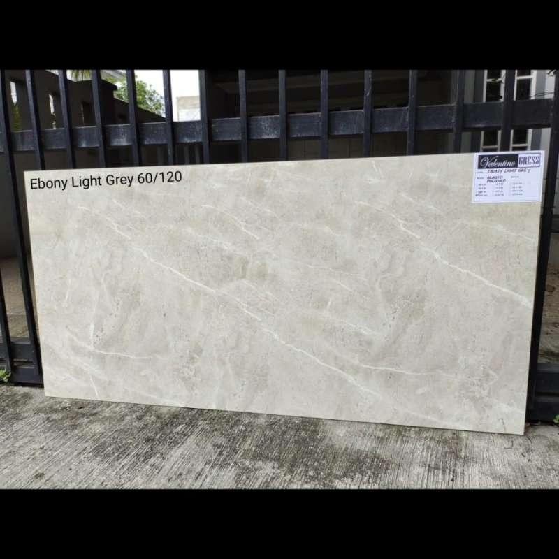 Jual GRANIT 60X120 EBONY LIGHT GREY GLAZED POLISH - VALENTINO GRESS di ...