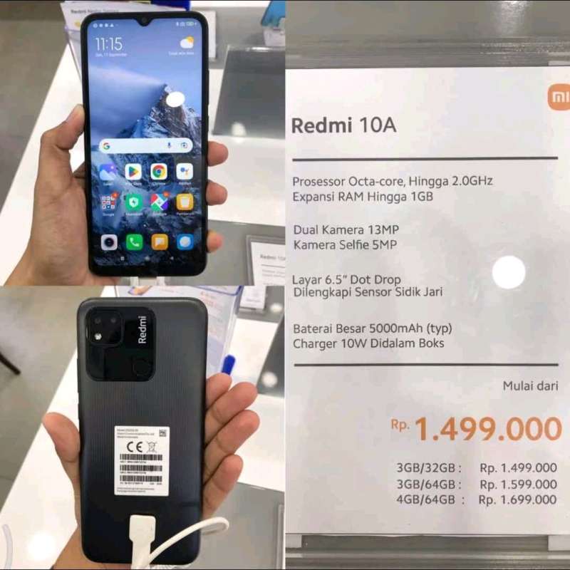 Jual Xiaomi Redmi 10a di Seller Max Celluler - Cipete Utara, Kota ...