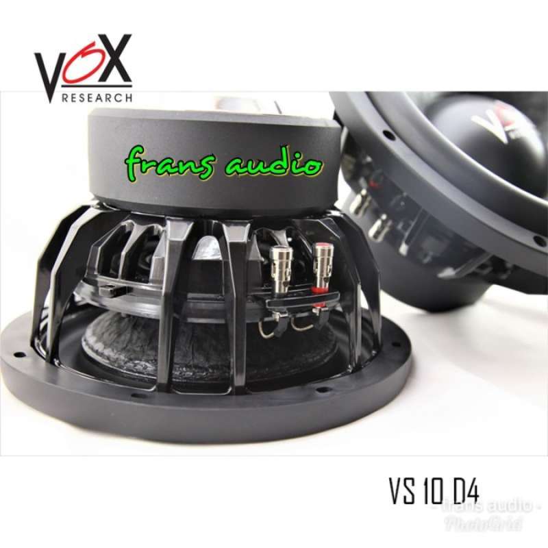 Promo subwoofer Vox research VS 10 D4 Vox 10D4 Vox VD10D4 Double Magnet ...