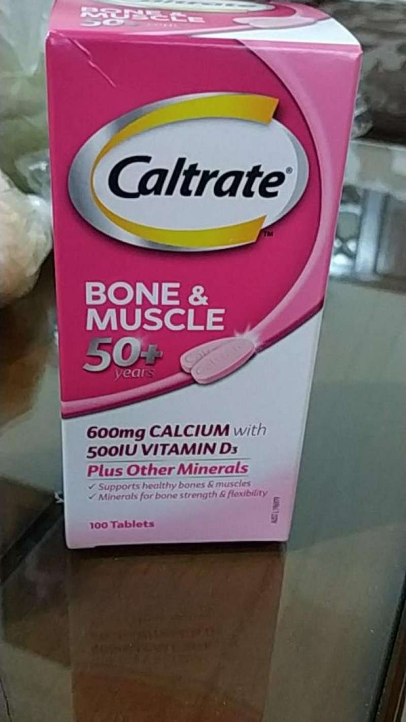 Jual (DIJAMIN ASLI) Caltrate Bone & Muscle 50+ 100 Tablets di Seller De ...