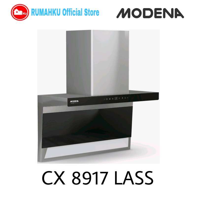 Jual COOKER HOOD CHIMNEY MODENA CX-8917 LASS di Seller RUMAHKU Official ...