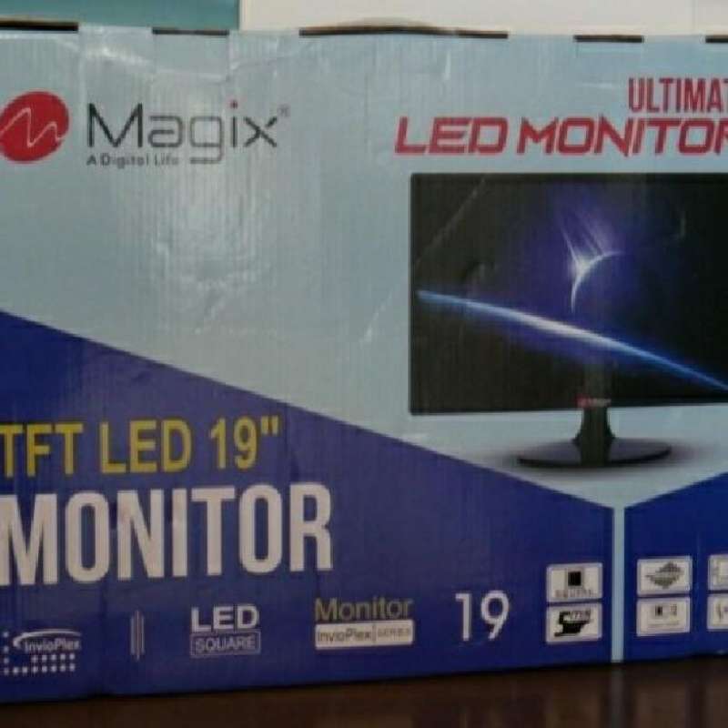 Jual Monitor LED 19 inch Magix with VGA dan HDMI di Seller New tech ...