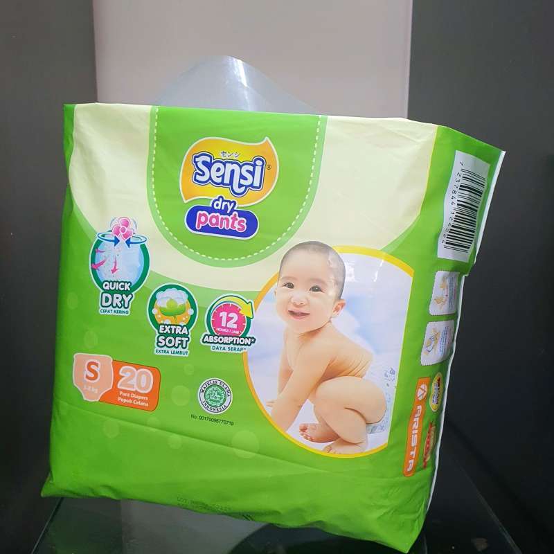 Promo Popok Bayi SENSI DRY PANTS S20 S 20 popok celana popok pull up ...