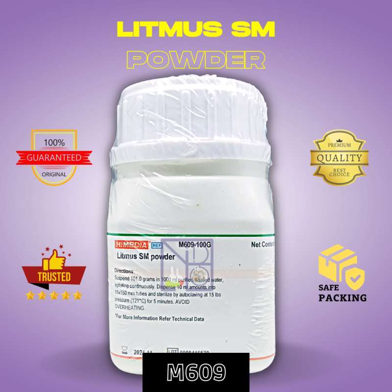 Promo Litmus SM Powder, 100 gram, HiMedia, M609 Diskon 8% di Seller ...