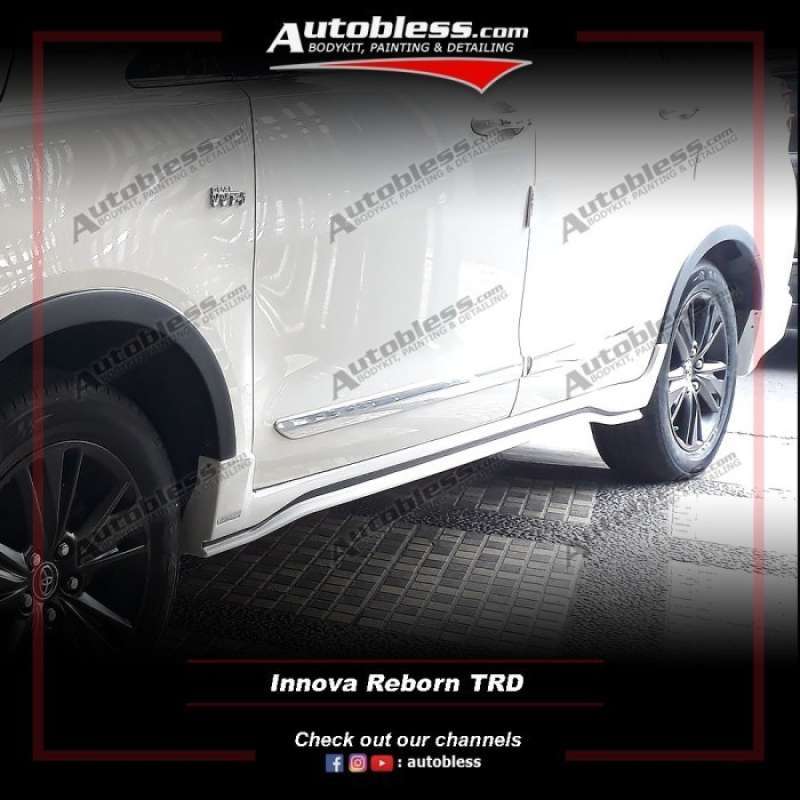 Promo Side Skirt Trisplang Innova Reborn TRD 2020 - Plastik ABS Grade A ...