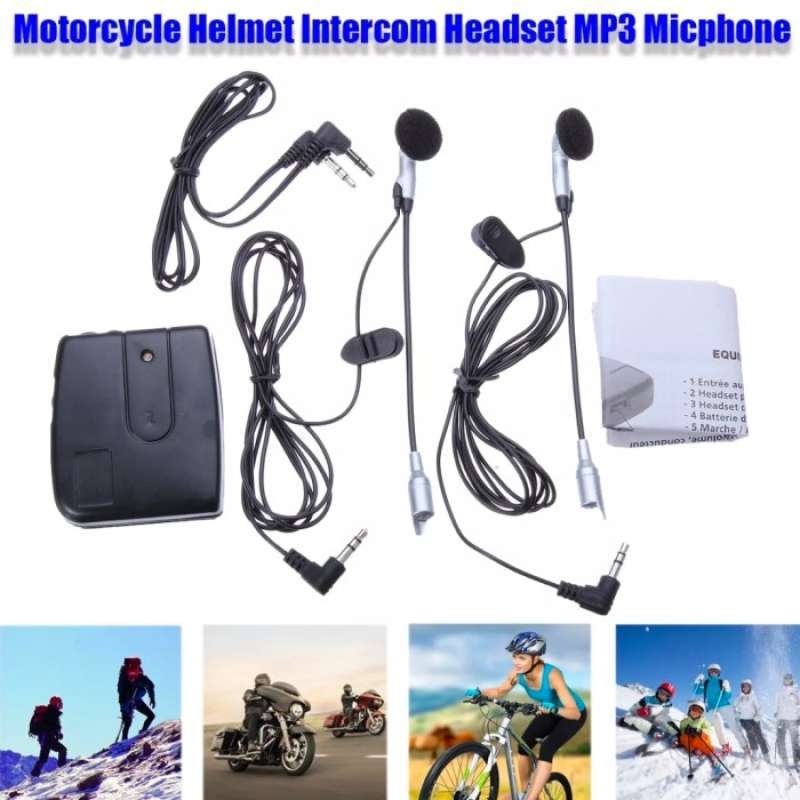 Jual Helm untuk Helmet Communicator Motor Intercom Motorbike Helm ...