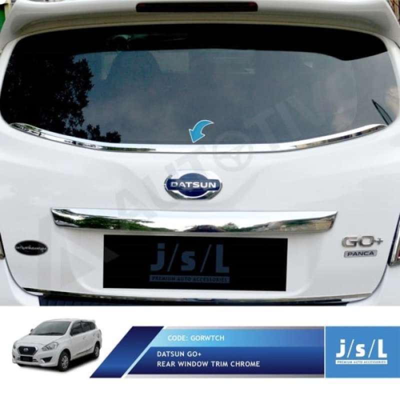 Jual Datsun GO List Kaca Jendela Belakang JSL/Rear Window Trim Chrome ...