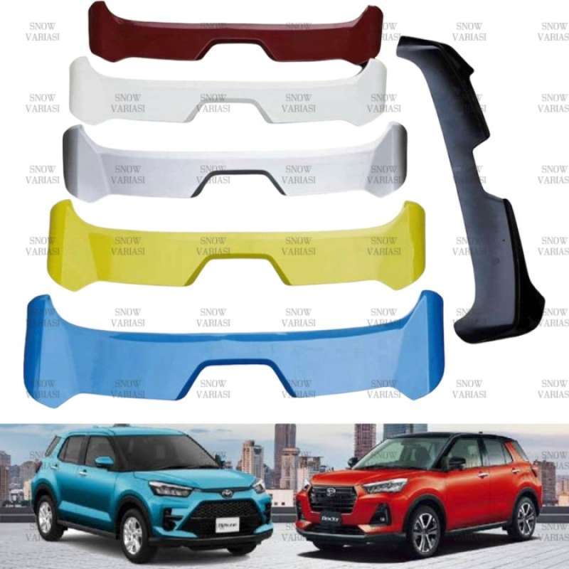 Jual Spoiler Raize Rocky 2021 2022 UP Warna Body Mobil di Seller Gasta ...
