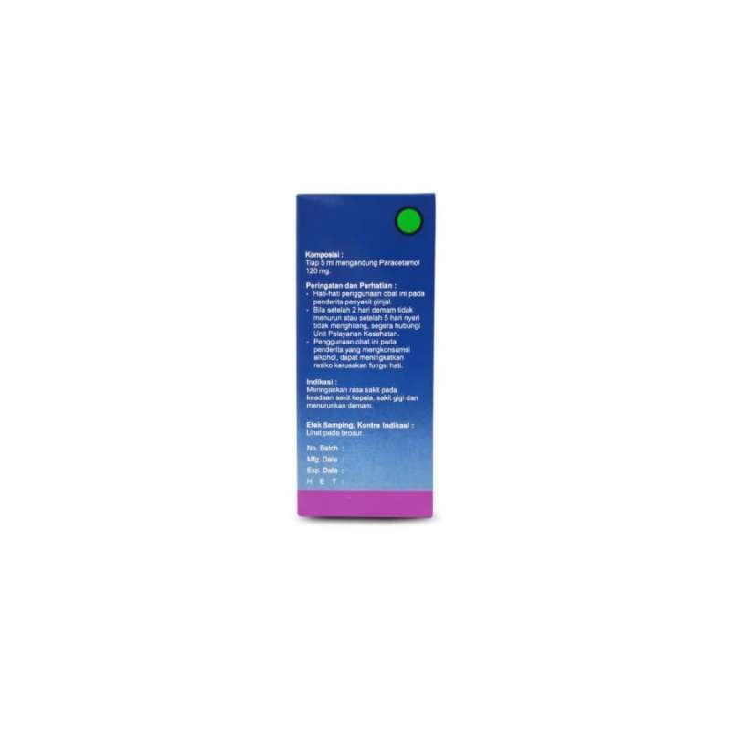 Jual Hufagesic 120 - Paracetamol Obat Demam Turun Panas Sakit Kepala ...