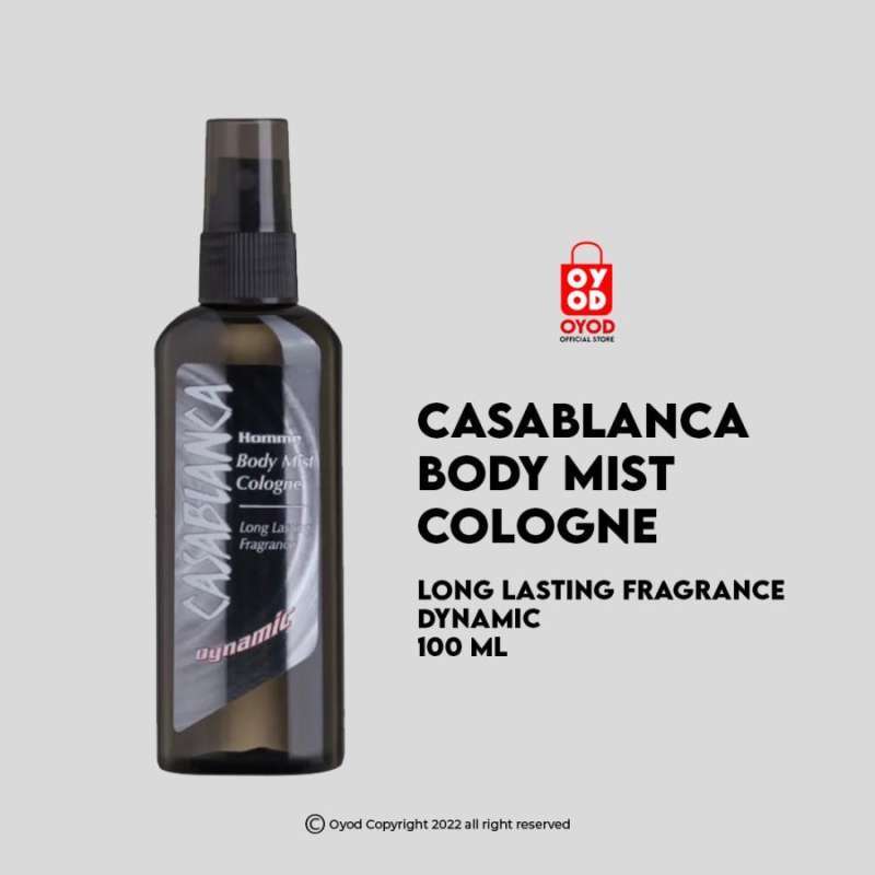 Jual Casablanca Body Mist Cologne Homme Dynamic 100ML di Seller Oyod ...
