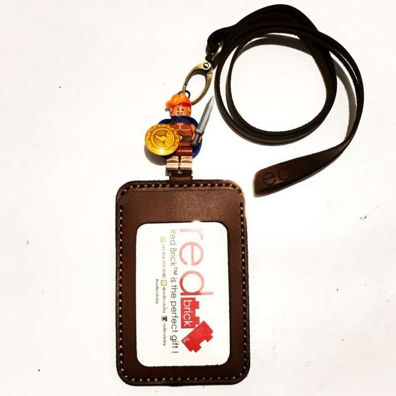 Jual LEGO Hercules Name Tag II Genuine Leather di Seller Red Brick ...