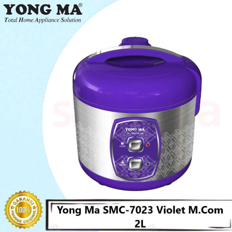Promo Yong Ma SMC 7023 Rice Cooker Kapasitas 2L Diskon 14% di Seller CV ...