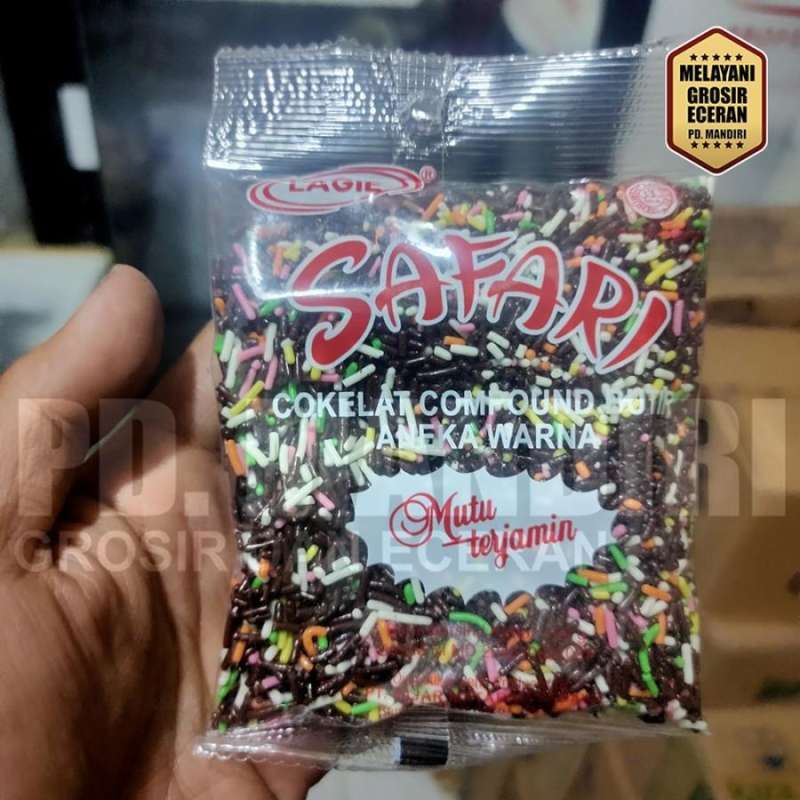 Jual LAGIE MESES COKLAT WARNA SAFARI 100 GR di Seller PD MANDIRI BDG ...