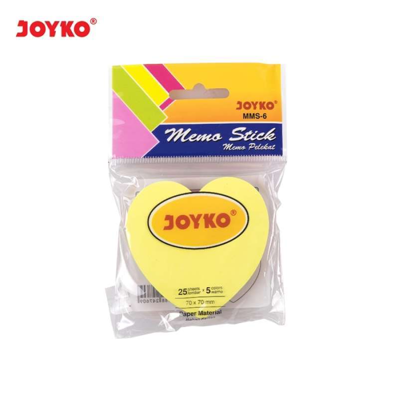 Jual Nokida Memo Stick Joyko MMS-6 / Sticky Note Love / Penanda Halaman ...