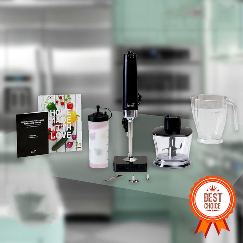 Jual Tokebi X Multi Purpose Blade Hand Blender - BLACK di Seller ...