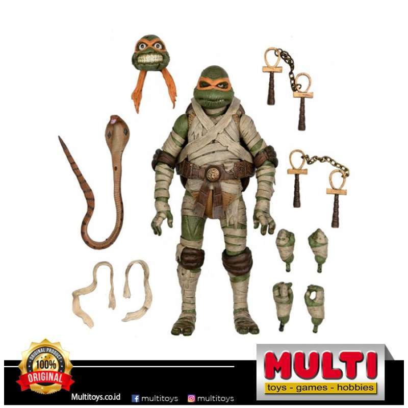 Jual NECA #54187 UNIVERSAL MONSTERS X TMNT 7MICHELANGELO di Seller ...