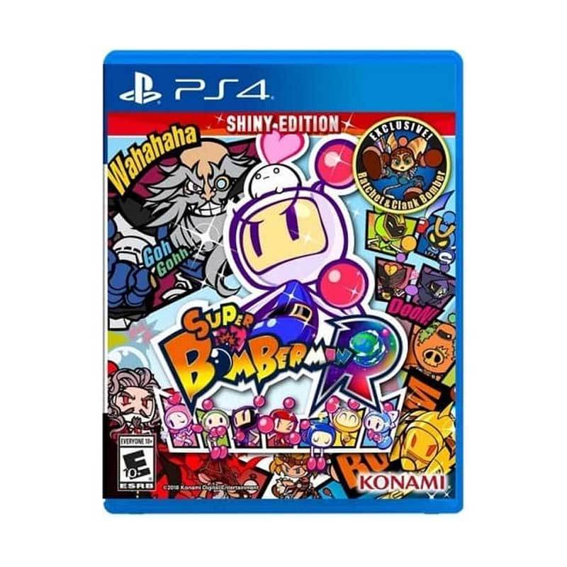Promo Sony Playstation 4 Super Bomberman R Shiny Edition Dvd Game ...