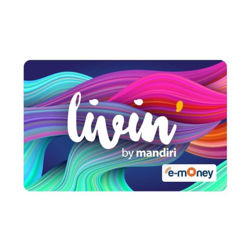 Jual Mandiri E-money Edisi Livin - Green Purple Di Seller Mandiri E ...