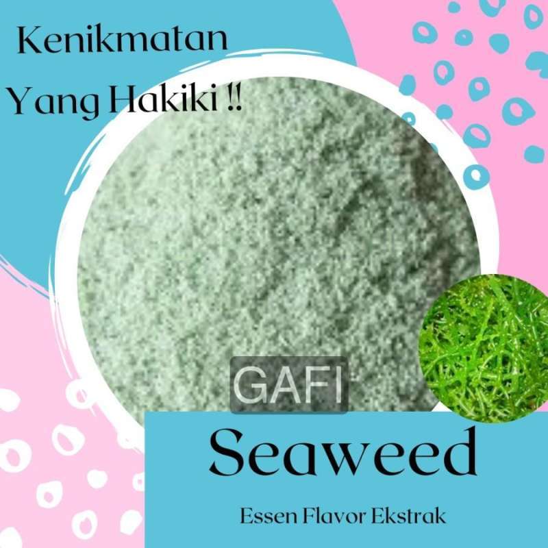 Jual Bubuk Essen Rumput Laut 1/2kg Tepung Essen Flavor Ekstrak Rumput ...