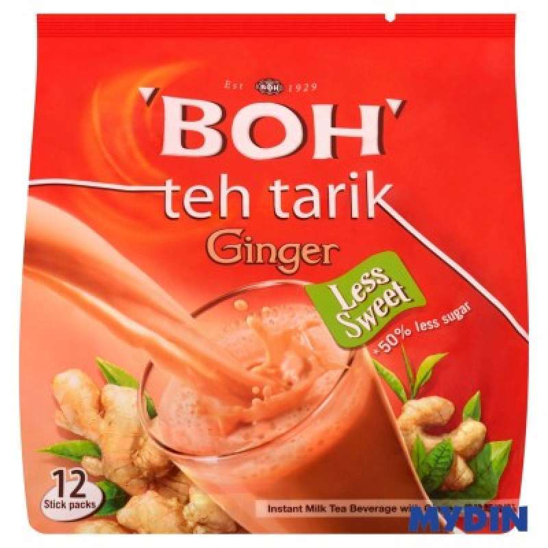 Jual BOH Teh Tarik Instant Milk Tea Beverage with Ginger (26g x 12 ...