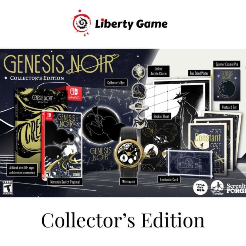 Jual Nintendo Switch Genesis Noir Collectors Edition di Seller Liberty ...