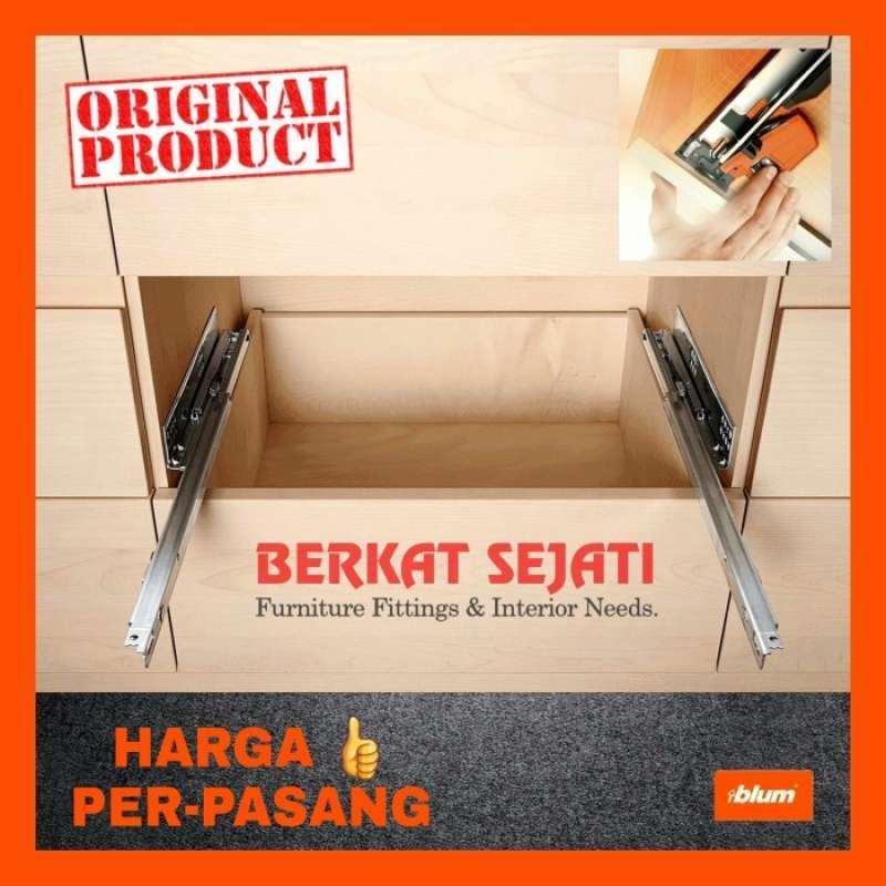 Promo Rel Laci Tandem Blum 30Cm Single Ext Slowmotion Slow Soft Close ...