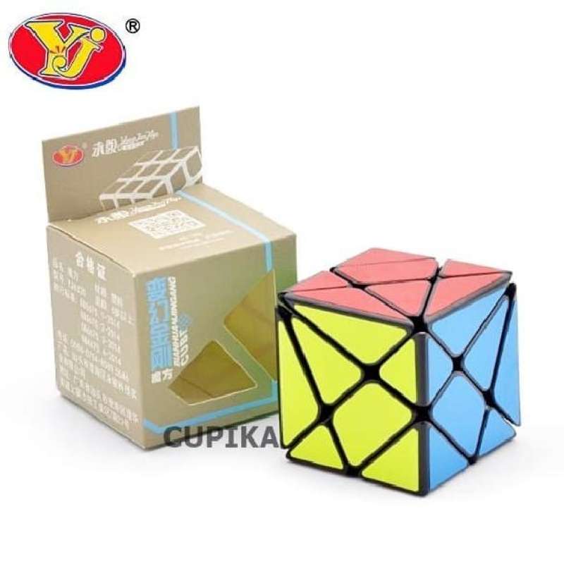 Jual Rubik Axis Yj Yongjun 3x3 Vajra Fisher Speed Cube Magic Cube Di Seller Cupika Cubes ...