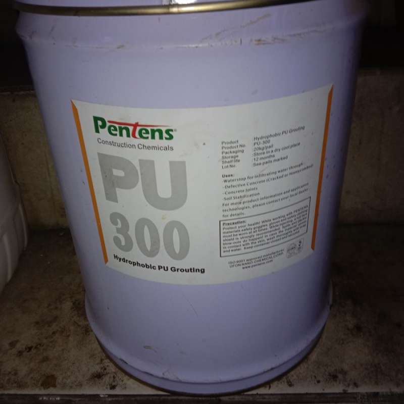 Jual pentens Pu 300.Hydrophoblc PU grouting 20kg di Seller Teman ...